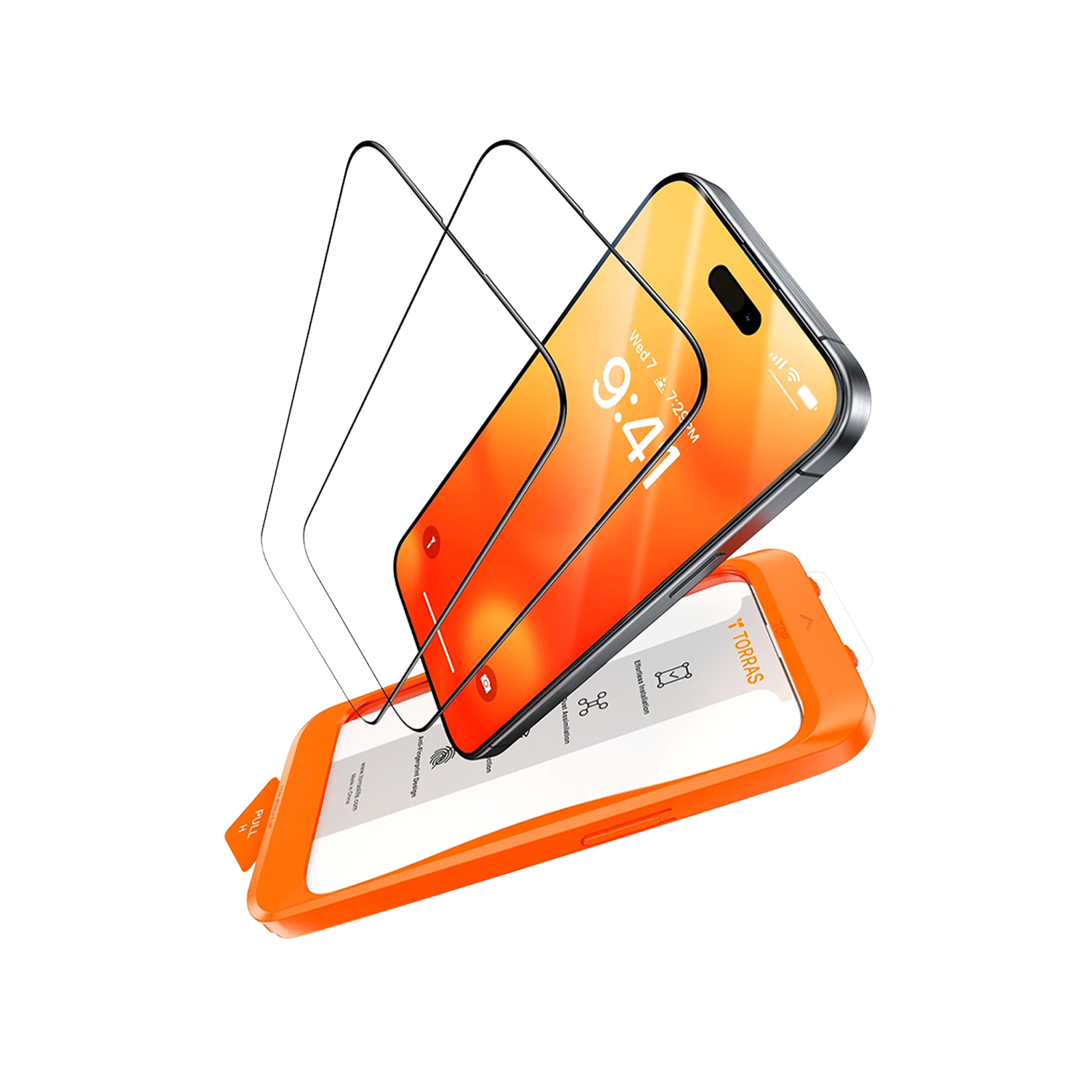 iPhone 15 Series Pro Max Screen Protector Unbreakable Shatterproof ...